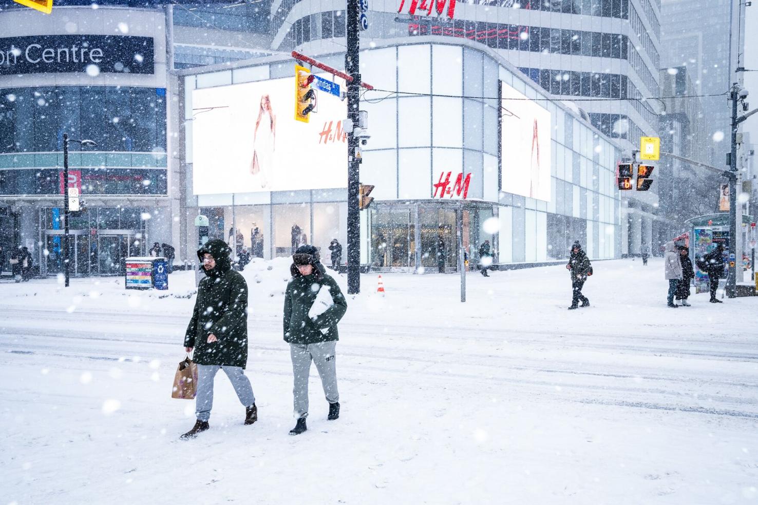 Toronto snowstorm: 43 cm of snow falls at Pearson airport