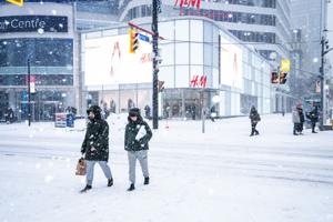 Toronto snowstorm: 43 cm of snow falls at Pearson airport