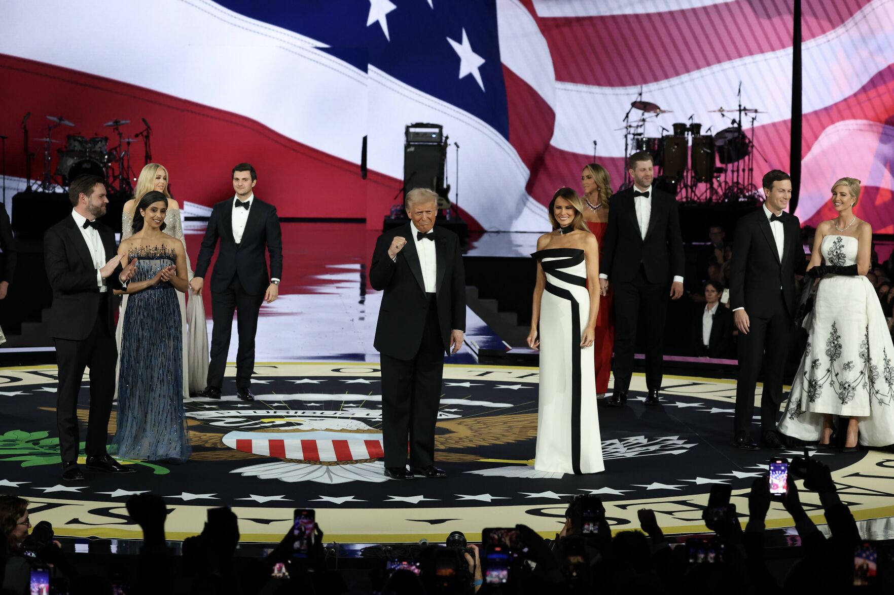 Melania Trump and Lauren Sanchez inauguration looks go viral