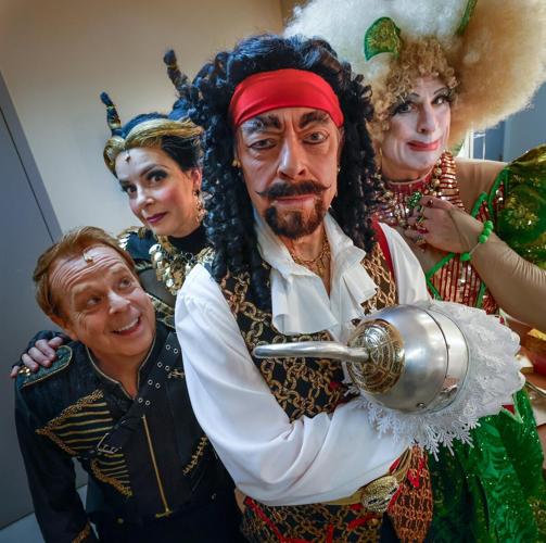 Theatre legend Ross Petty said farewell to the panto