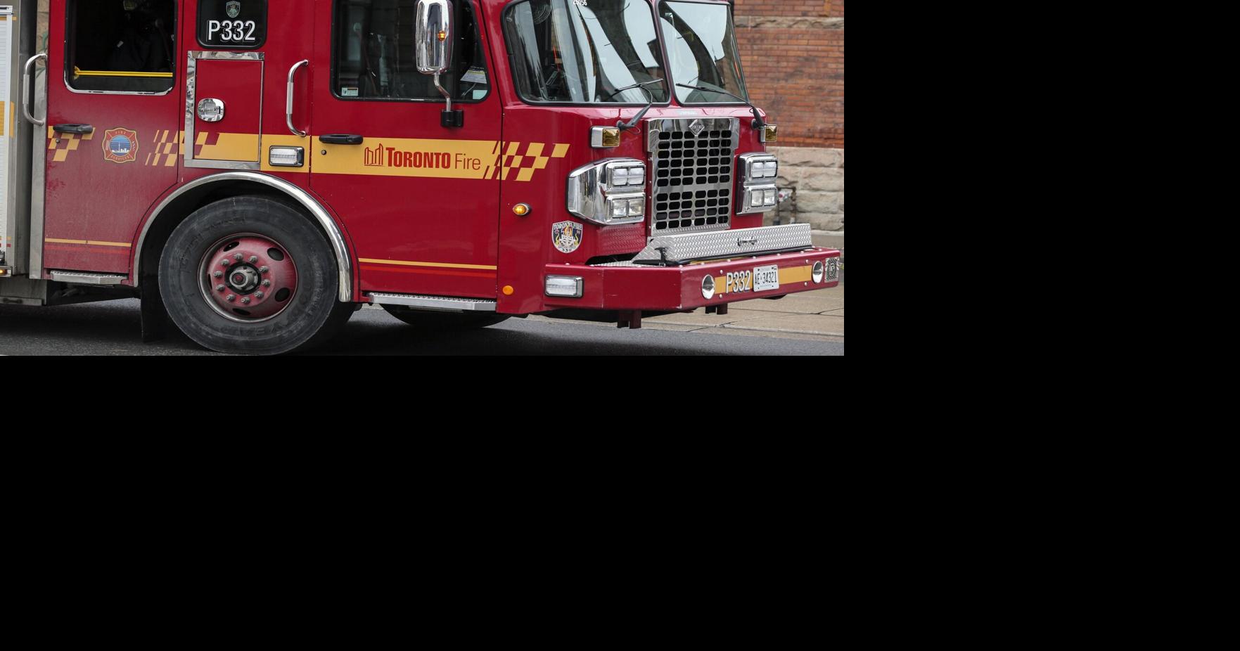 Five taken to hospital after North York apartment fire