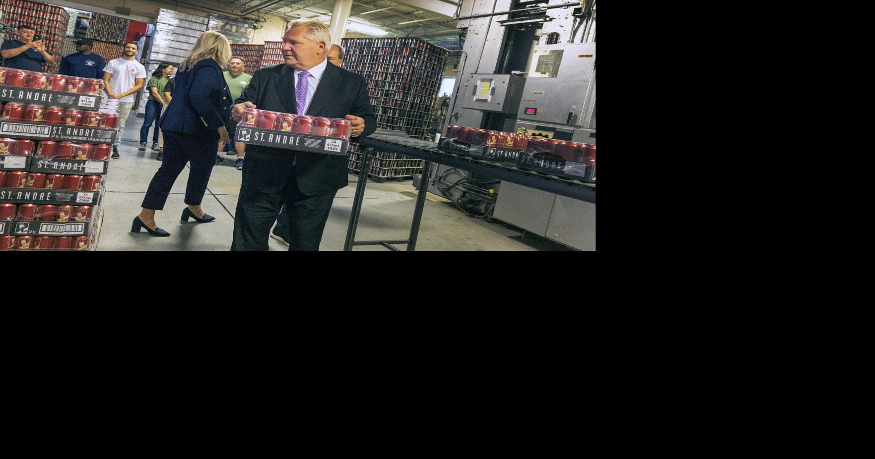 Alcohol is to Doug Ford as gold was to Midas