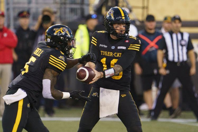 Ticats running back Bell closing in on first pro 1,000-yard rushing ...