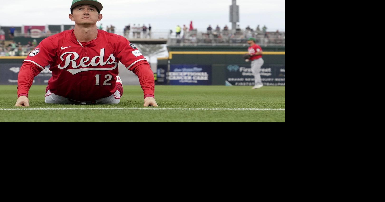 Reds outfielder Austin Hays placed on 10-day injured list with left ...