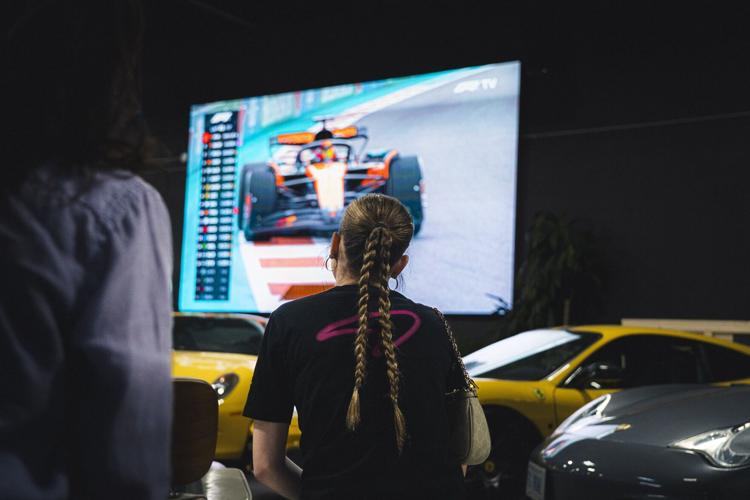 Inside RCLUB’s automotive clubhouse, soaking up the vibe