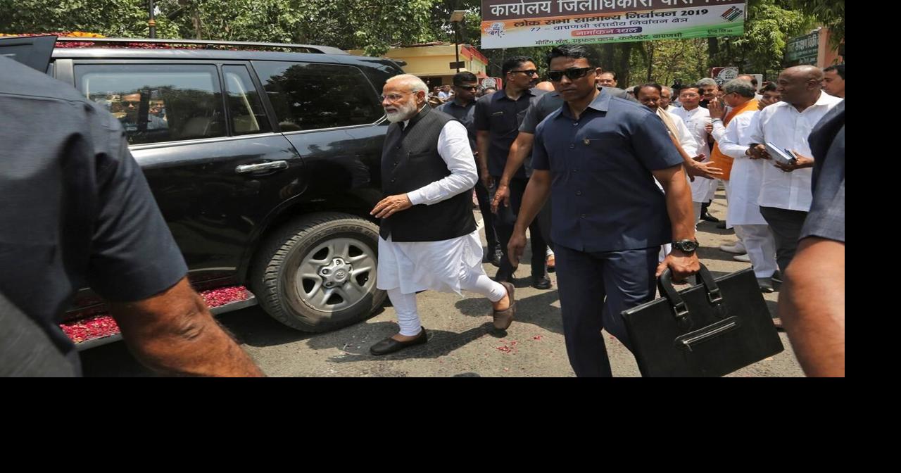 PM Modi files nomination papers in India’s general election