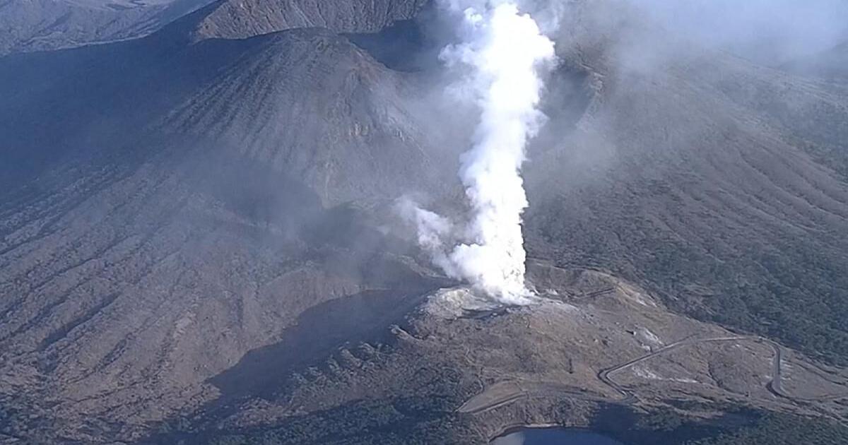 Dormant volcano in Japan erupts after 250 years