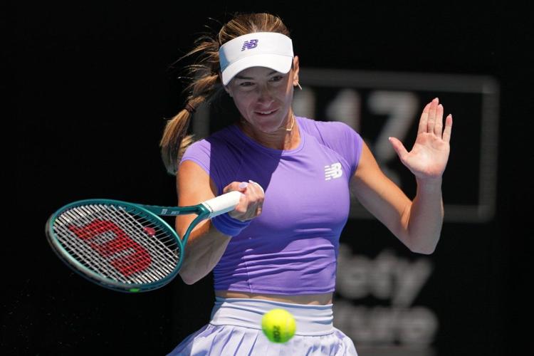 Defending champion Madison Keys reaches the third round at the ...