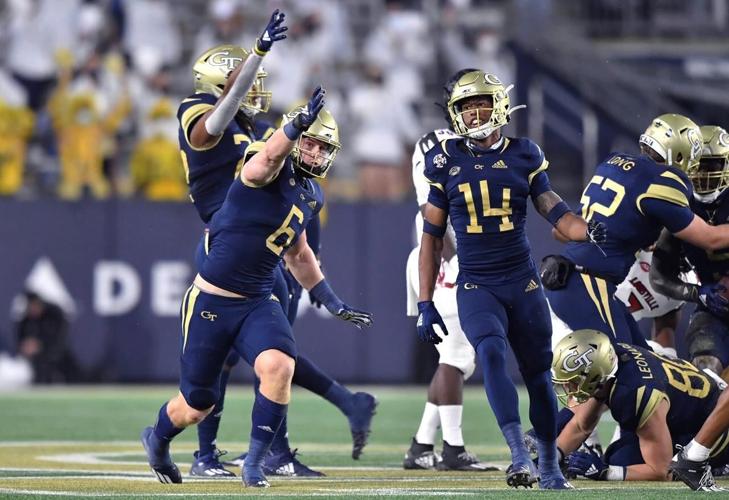 Sims powers Georgia Tech past fumble-prone Louisville, 46-27