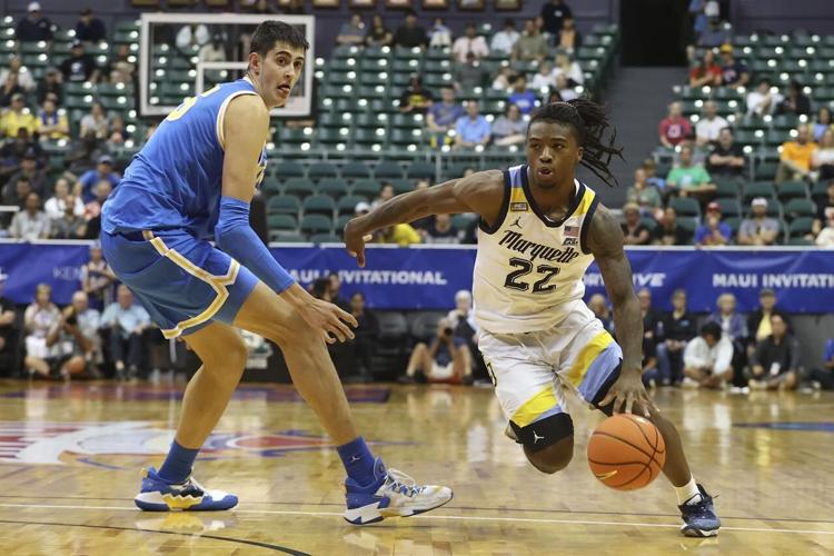 Sean Jones hits late 3-pointer to lift No. 4 Marquette to 71-69 win ...