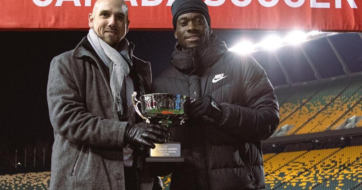 Alphonso Davies presented with 2020 Lou Marsh Trophy, days before key ...