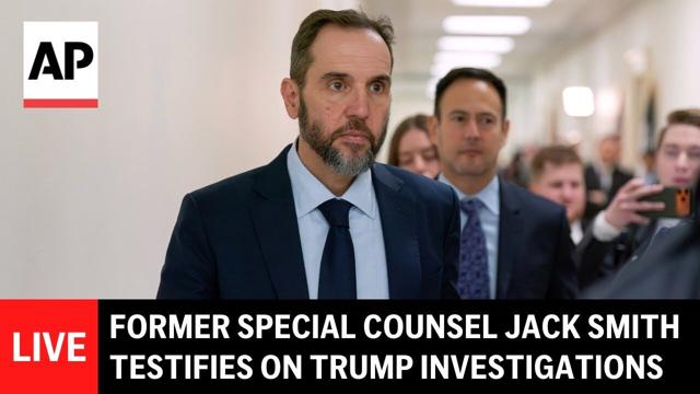 Smith defends his Trump investigations at a House hearing. 'No one ...