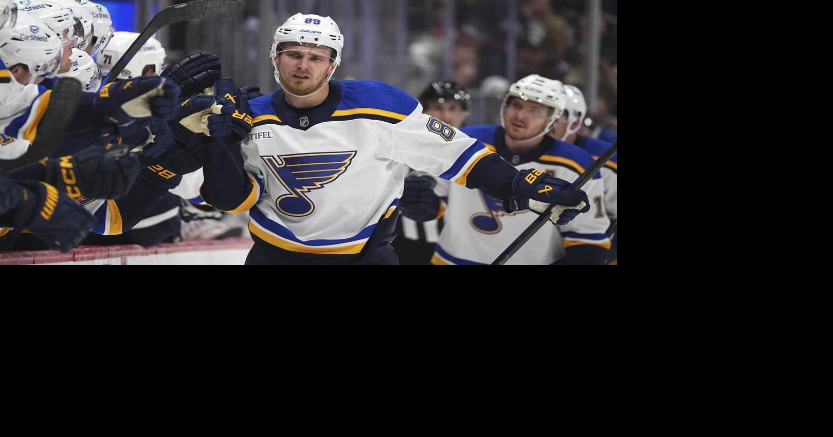 Blues edge Penguins 5-4 in OT, running win streak to franchise-tying 11 ...