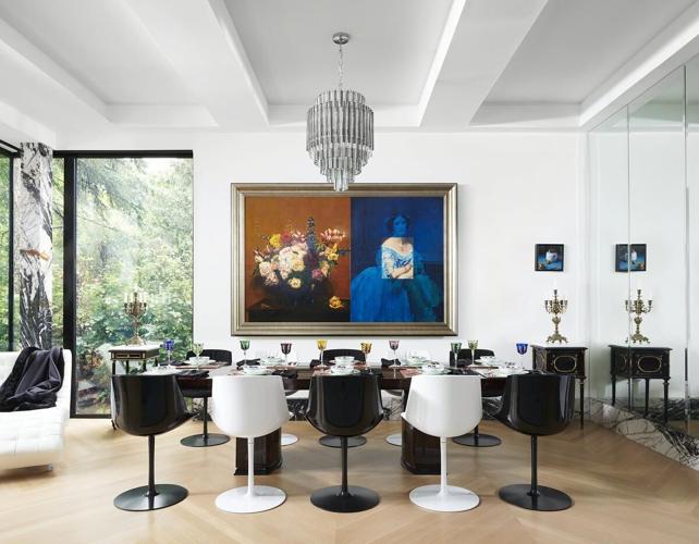 A 1906 mansion’s doorway opens to their upscale 2022 condo