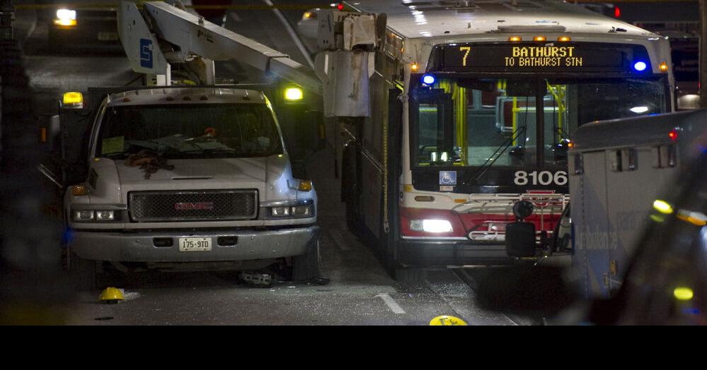 Worker released from hospital after TTC crash
