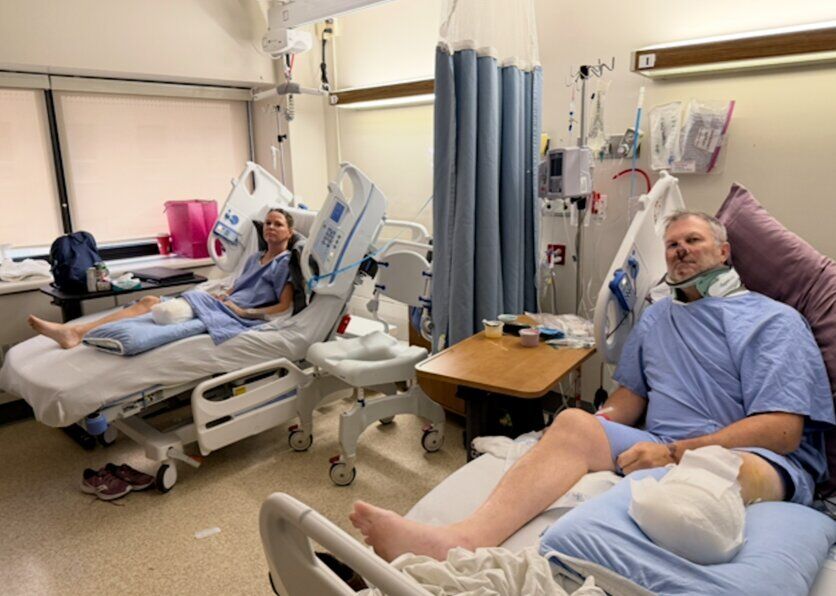 Ontario couple loses legs in motorcycle crash near Orillia