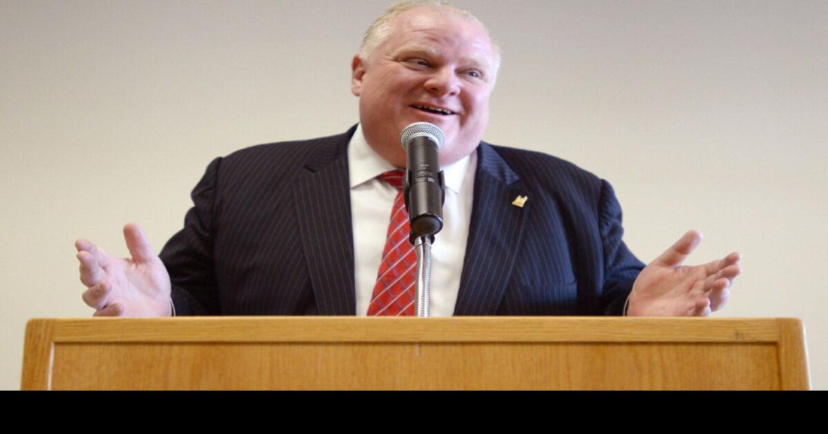 Rob Ford gets celebrity treatment in Ottawa