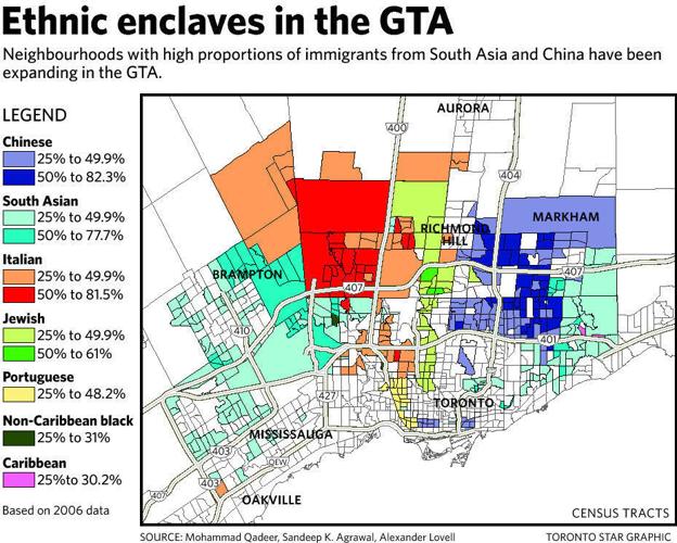 A Markham street reveals much about GTA ethnic enclaves
