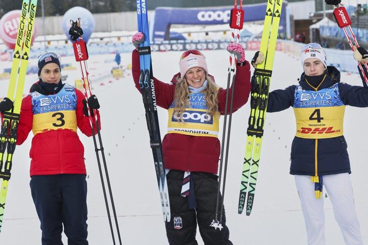 Olympic cross country skiing champion Diggins gets 30th World Cup victory