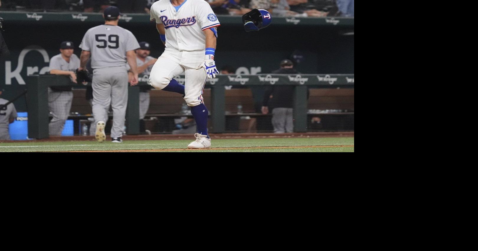 Jung hits game-ending homer after Pederson's pinch shot as Rangers beat Yankees