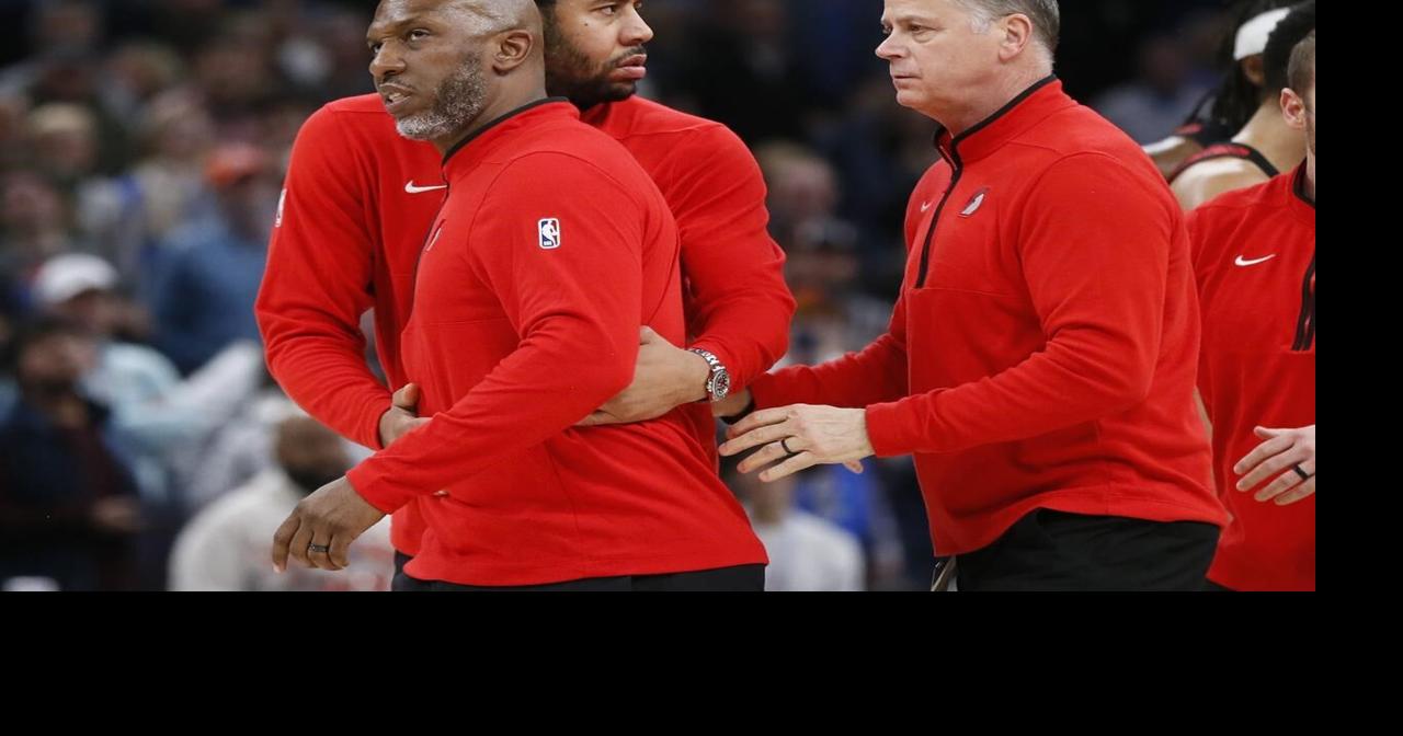 Portland's coach Chauncey Billups ejected late in Trail Blazers' loss to Oklahoma City