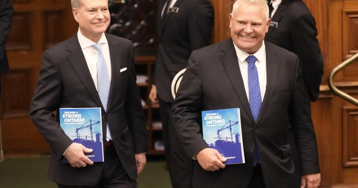 Doug Ford’s fiscal good fortune is bad luck for the rest of us