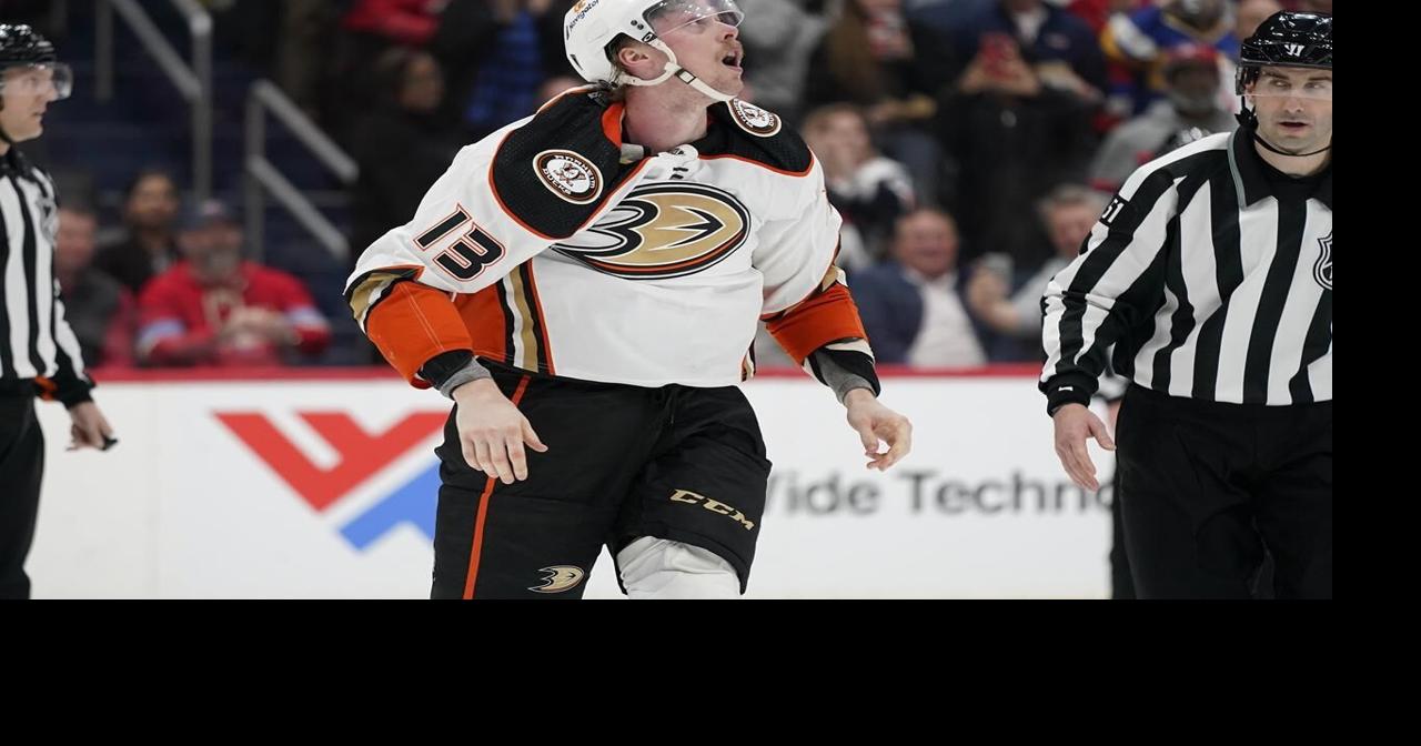 Ducks end 6-game skid, hand Capitals 6th consecutive loss