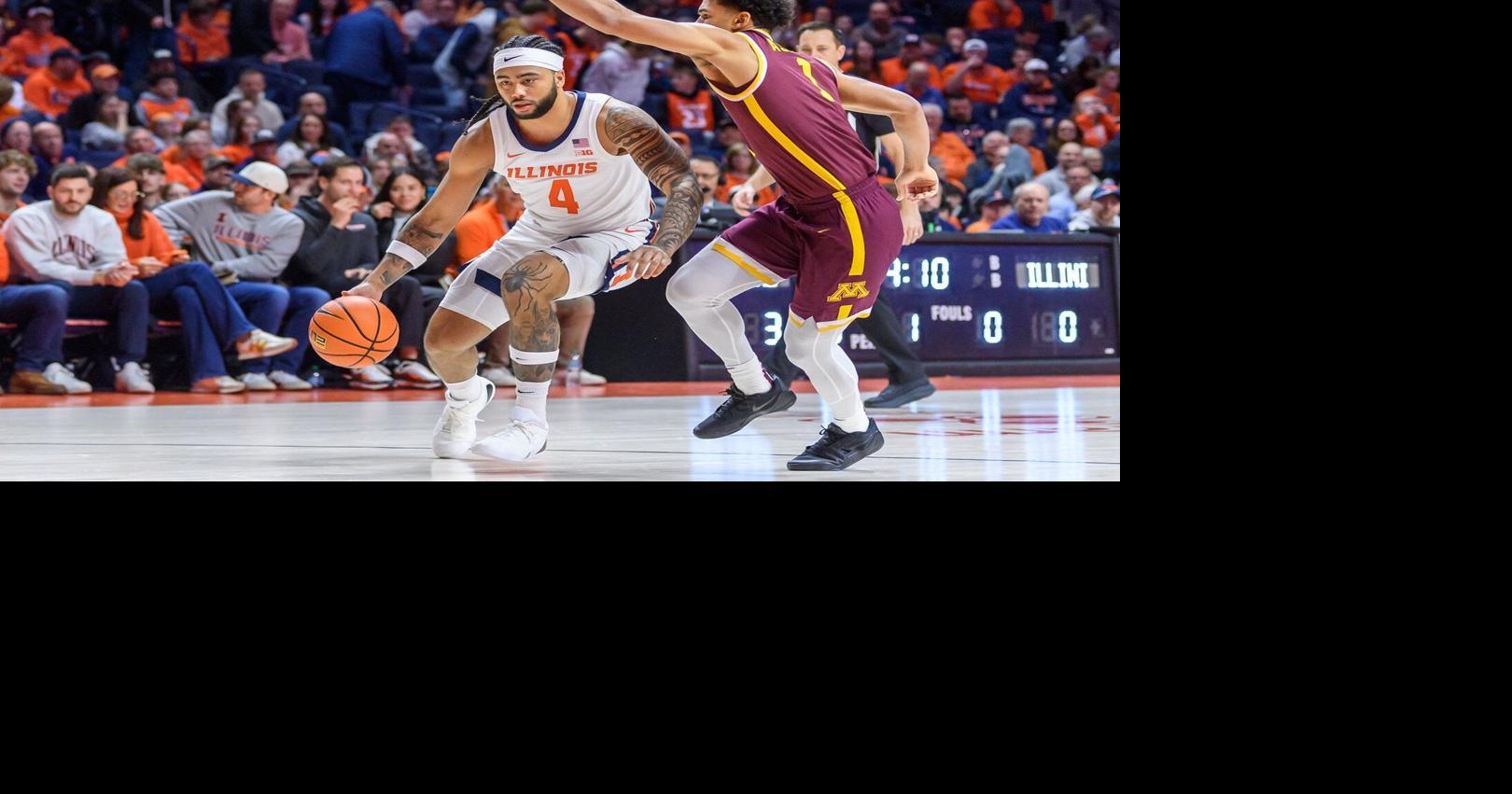 Illinois' Kylan Boswell out for a month with broken hand