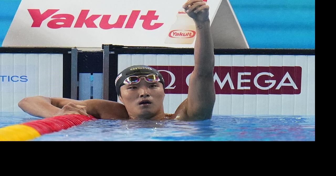 Pan Zhanle swims fastest 100 meters in history to help China win relay ...