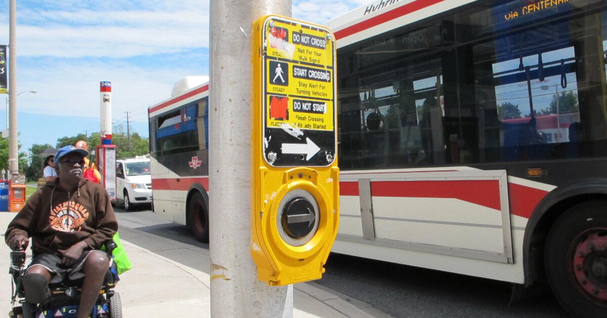 Audible crossing signals need to speak louder