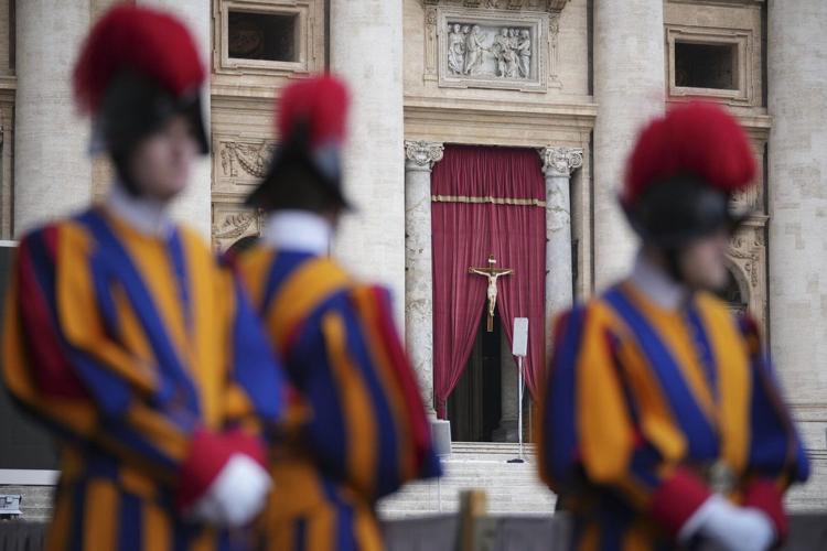 The Latest: Pope Francis lies in state at St. Peter's Basilica