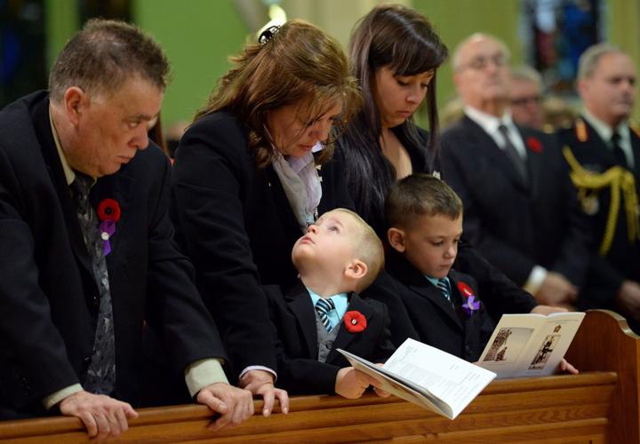 Photos from the funeral of Cpl. Nathan Cirillo