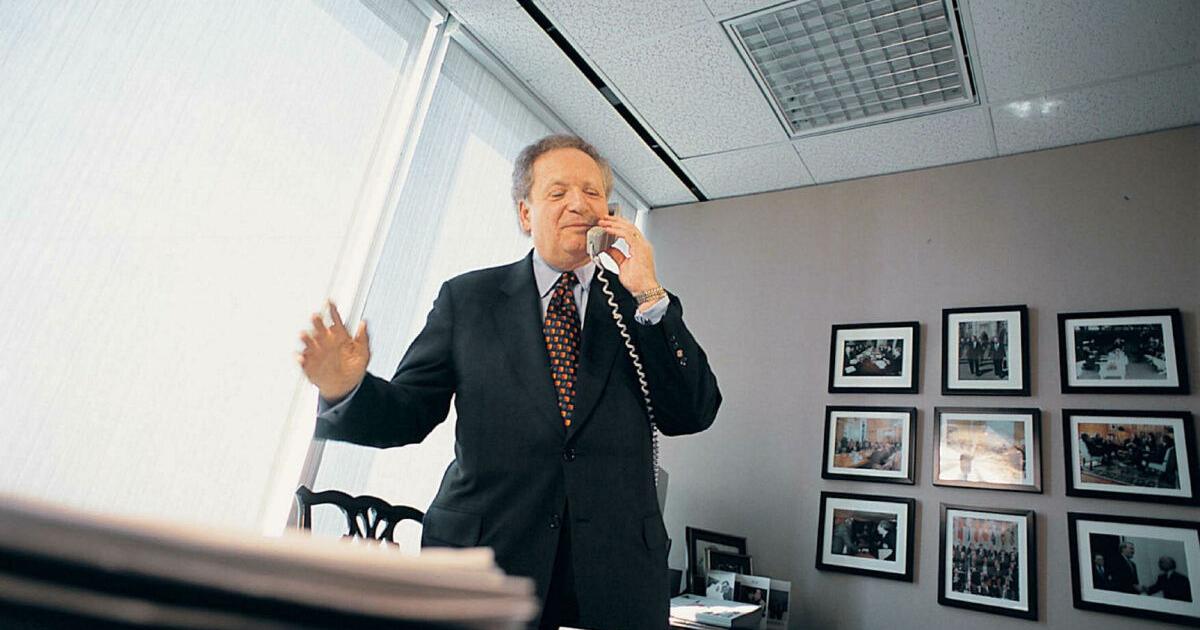 Former chief of staff to Brian Mulroney, Stanley Hartt, dies