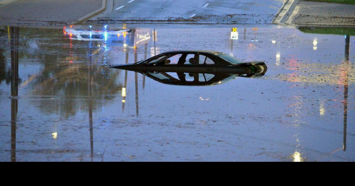Flash flood creates chaos in Burlington