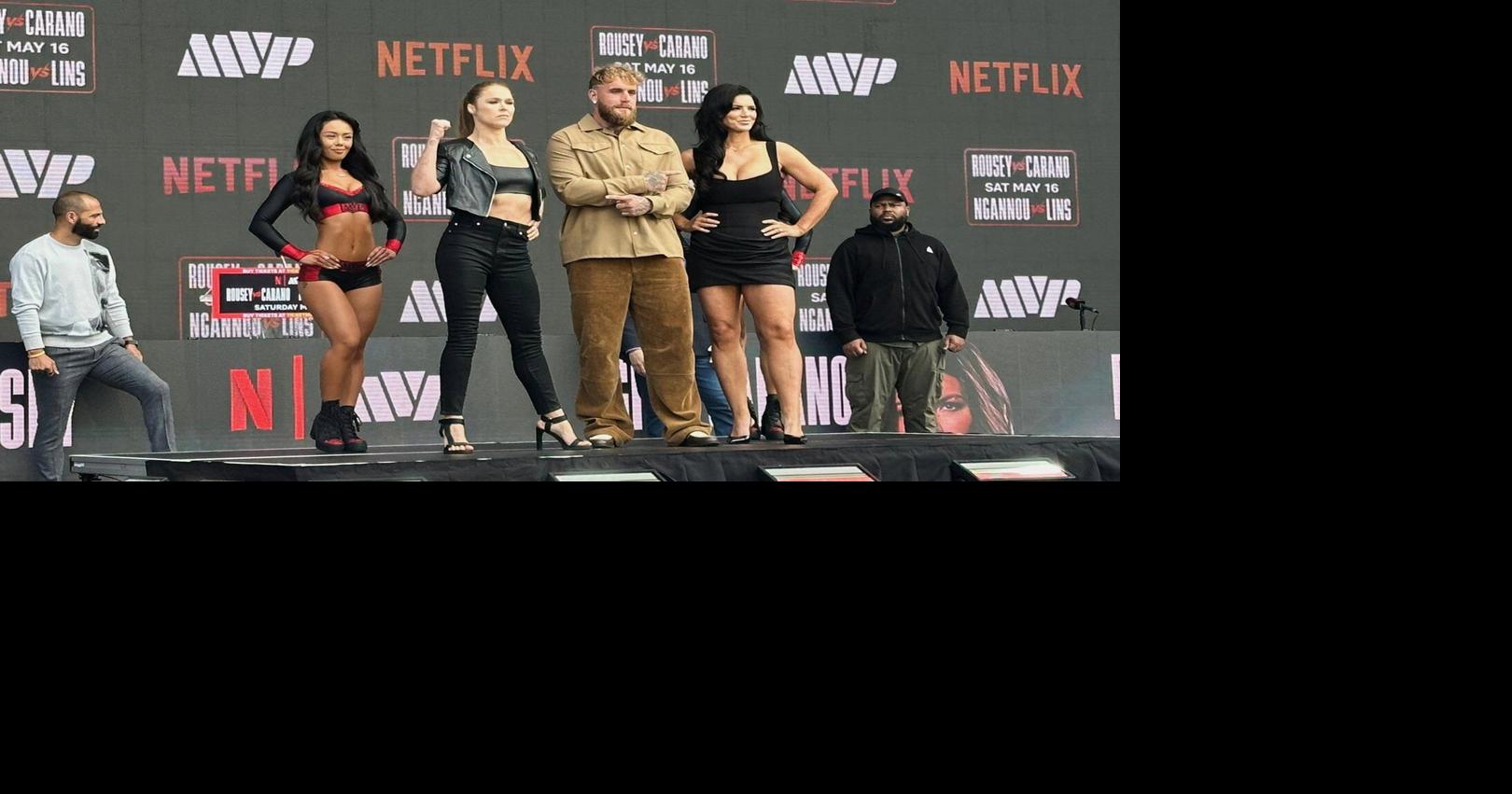 Ronda Rousey and Gina Carano are ready to roll back the clock in a ...