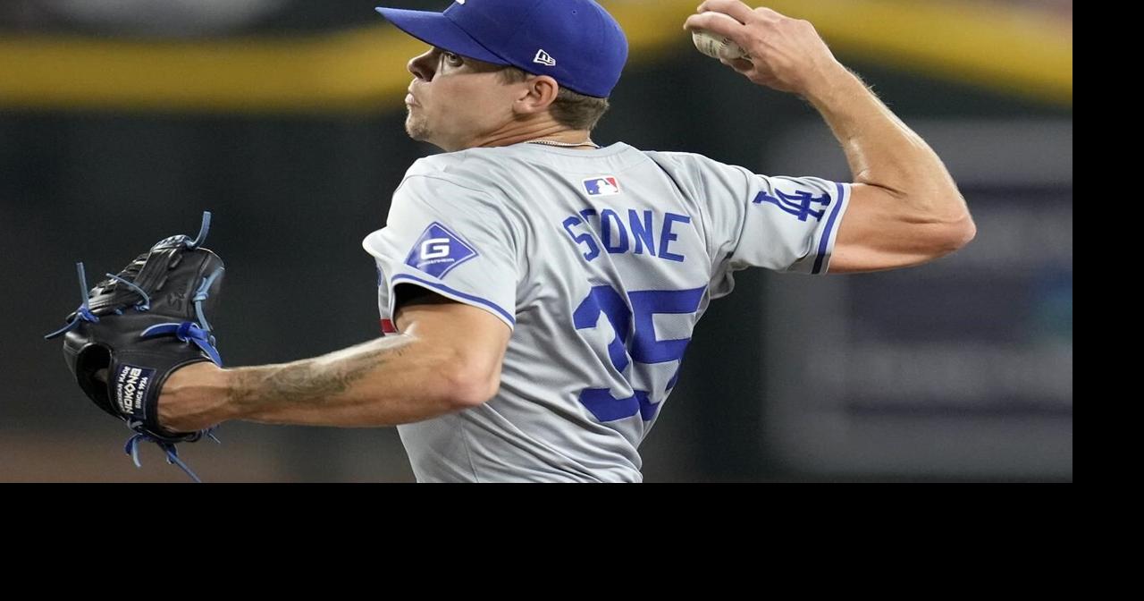 Gavin Stone, the last Dodgers starter to stay healthy all season, goes ...