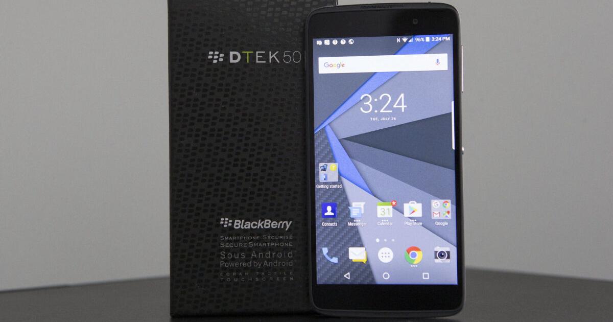 BlackBerry launches 'world's most secure' phone, the DTEK50: review