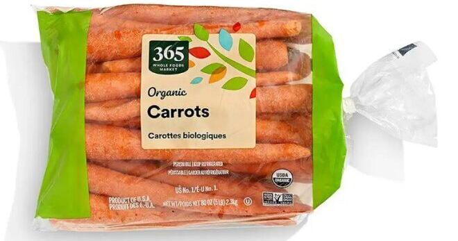 Carrot Brands Recalled For Li Contamination