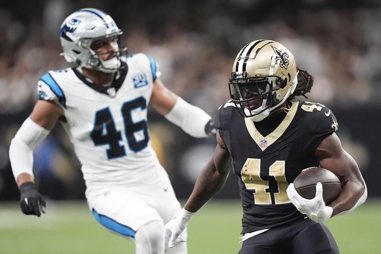 Derek Carr and the Saints rout the Panthers 47-10 in Klint Kubiak's ...