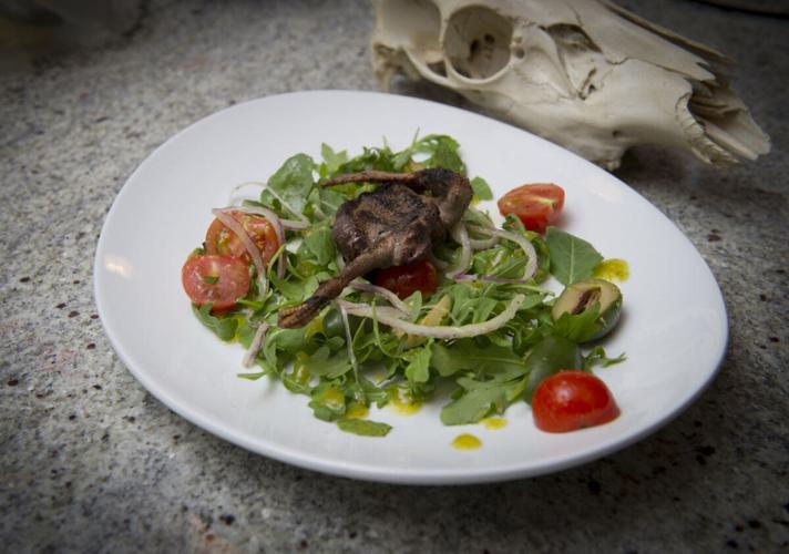 ‘The Hunter Chef’ serves a meal he hunted and foraged
