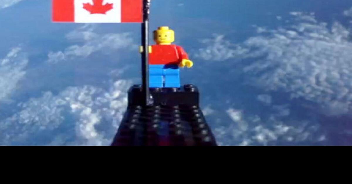 Toronto teens send Lego man on a balloon odyssey 24 kilometres high