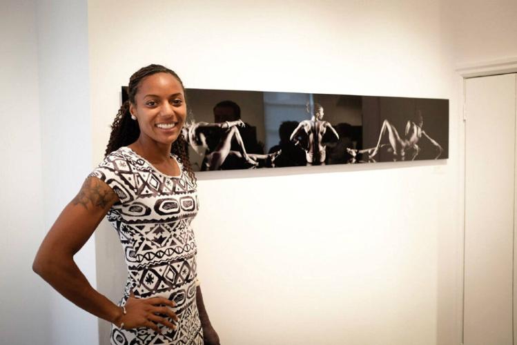 Photos celebrate athletes at peak of power, national pride