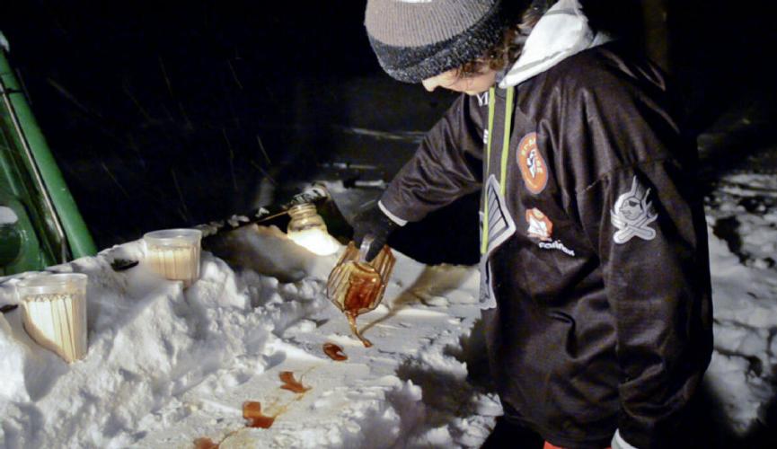 Chef Martin Picard celebrates maple syrup cookbook with sugar shack bash