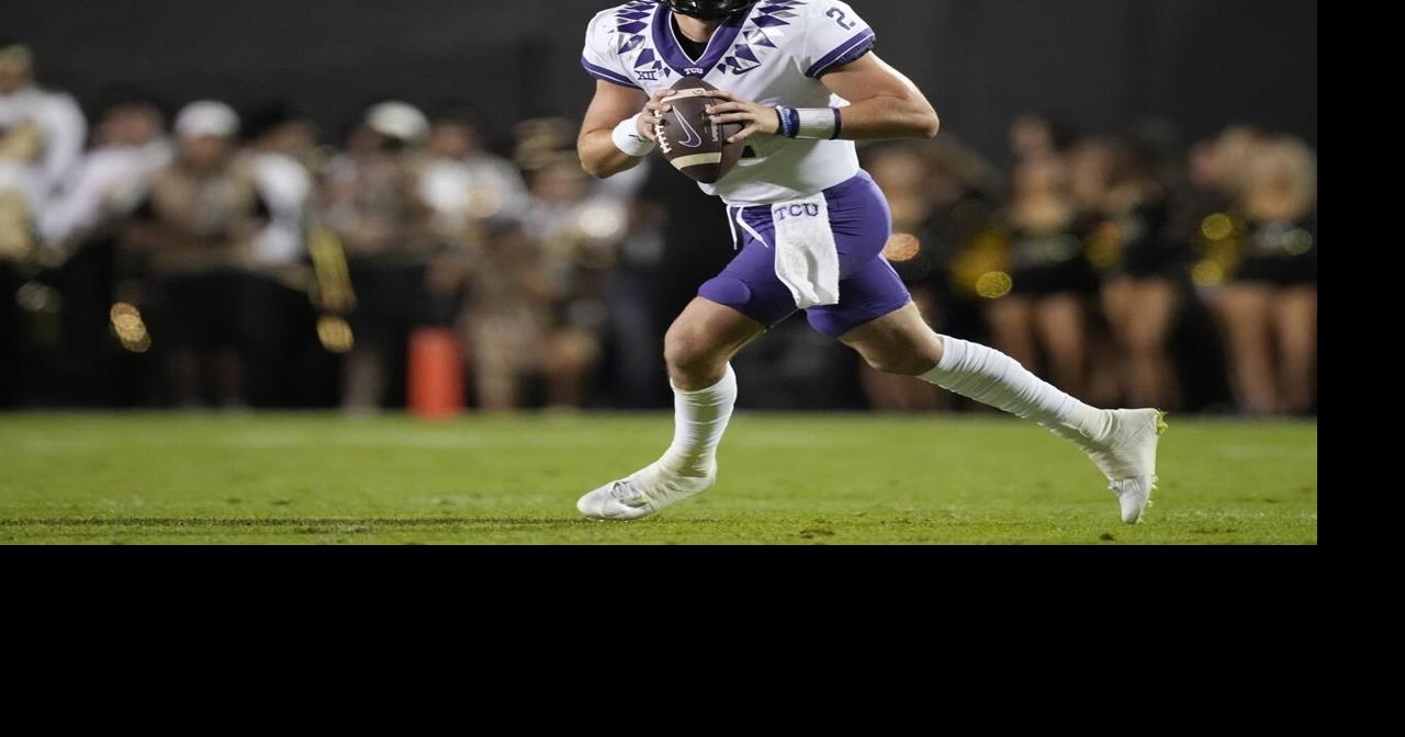 TCU starting QB Morris out with sprained knee from opener