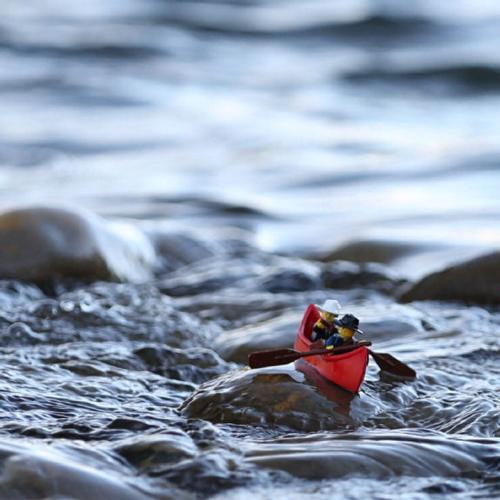 Meet the Lego duo travelling the world with Justin Trudeau