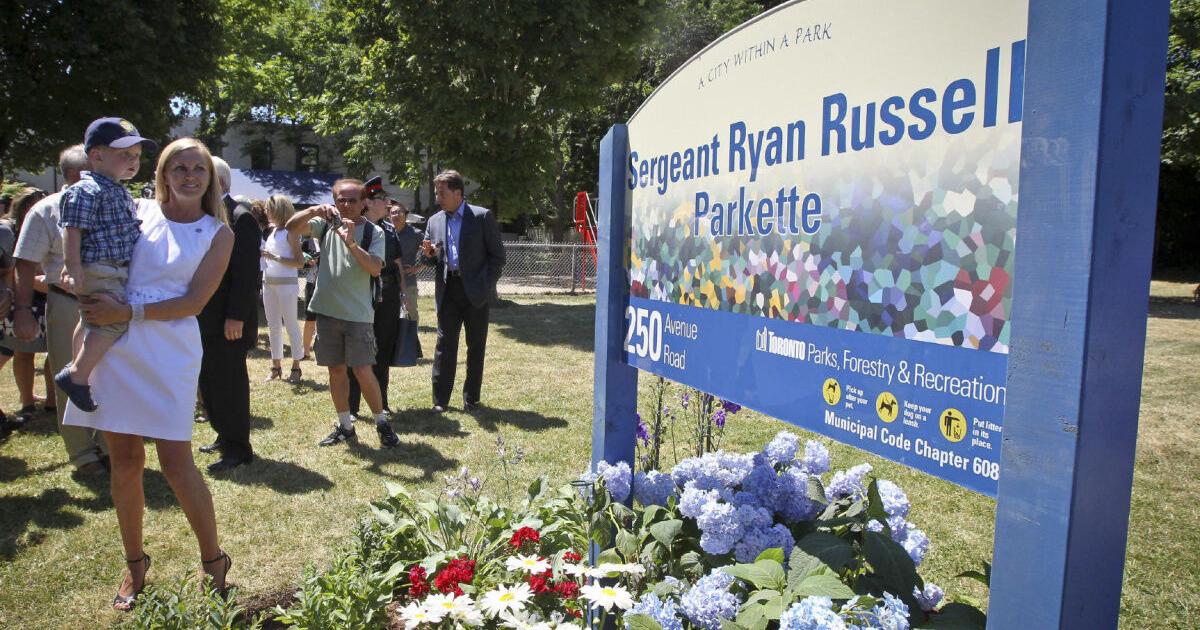 Sgt. Ryan Russell Park unveiled