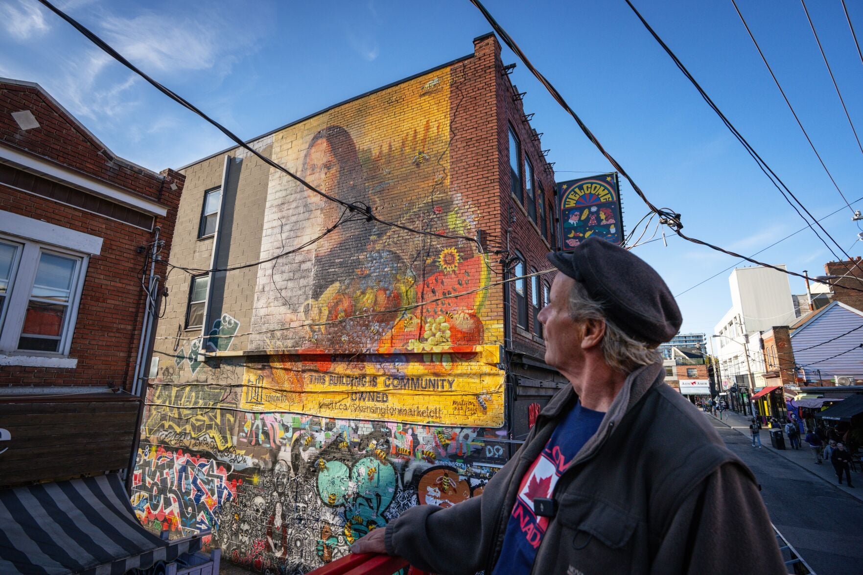 Iconic Kensington Market mural finished after 43 years