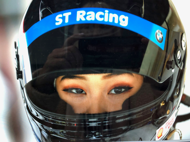 Canadian racing driver doesn’t let being a woman get in her way
