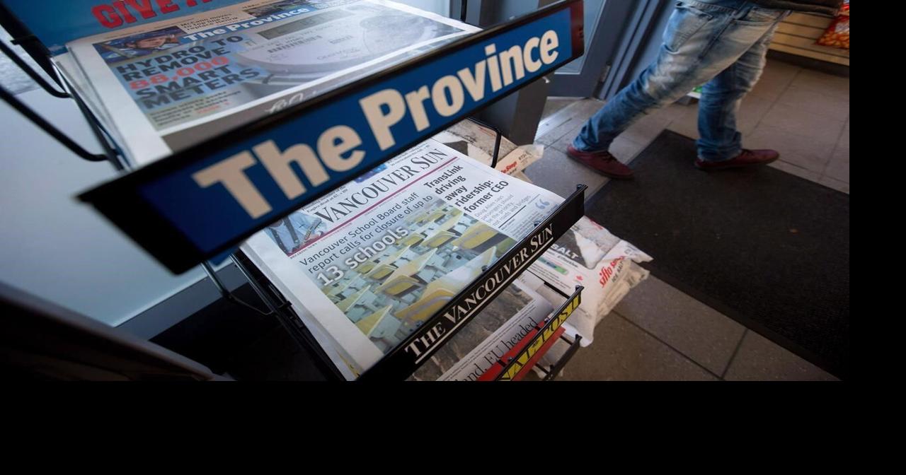 End to Monday print edition of nine papers by Postmedia an ‘important ...