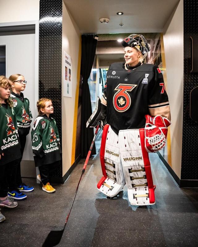 Toronto Six goalie Carly Jackson’s journey to PHF fan favourite
